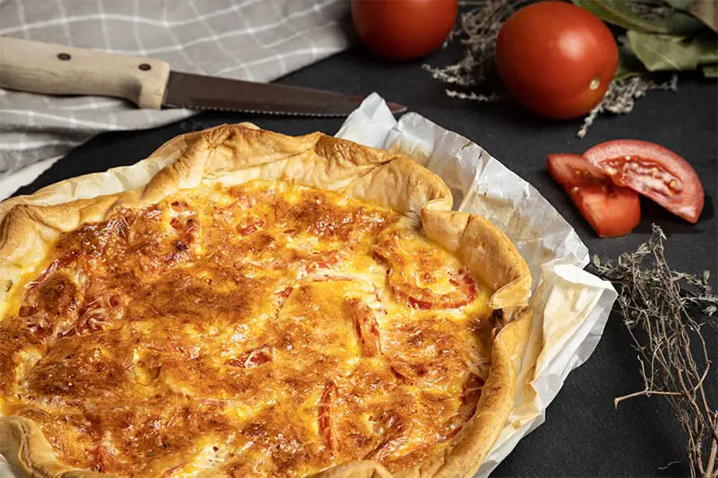 Quiche Au Thon Et à La Tomate Cuisinethermomix Recettes Spéciales