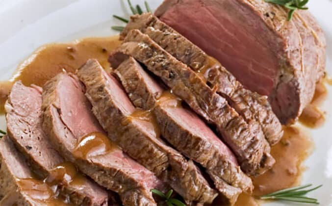 Rôti de Veau à la Sauce aux Légumes - CuisineThermomix - Recettes ...