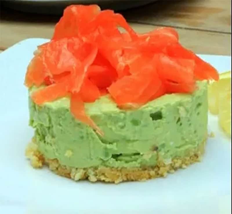 Cheesecake Avocat Et Saumon